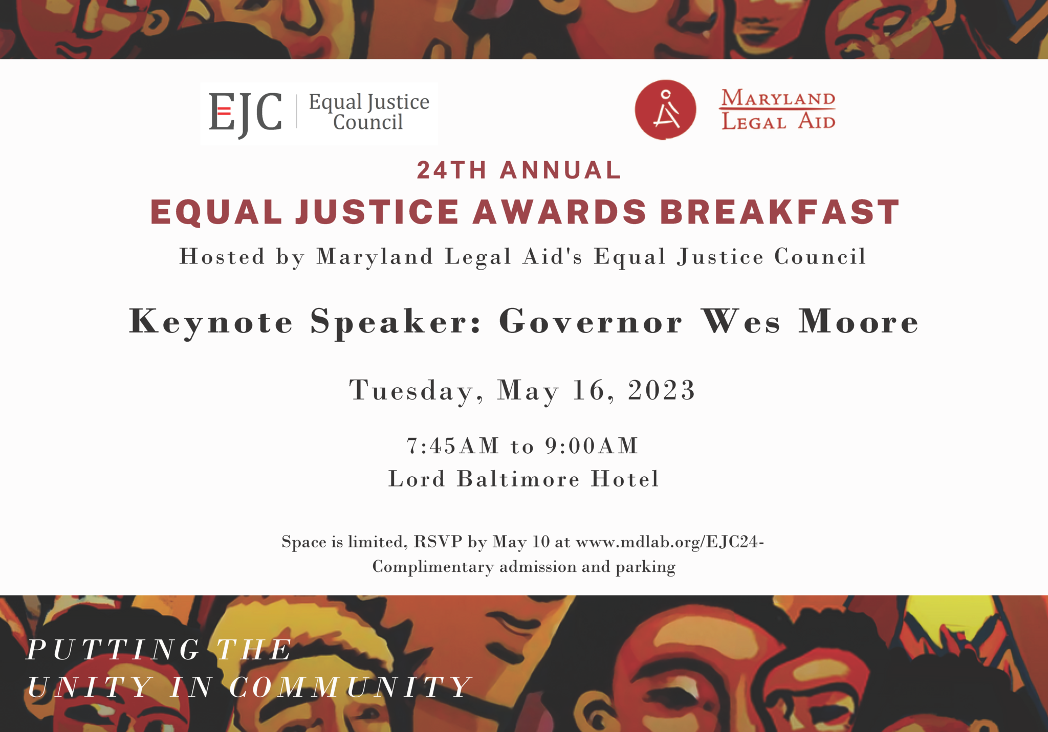 Equal Justice Awards Breakfast - Maryland Legal Aid